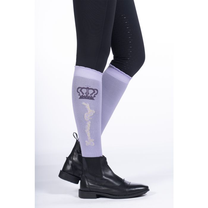 HKM Riding socks -Lavender Bay- Adult – Cornish Equestrian & Embroidery