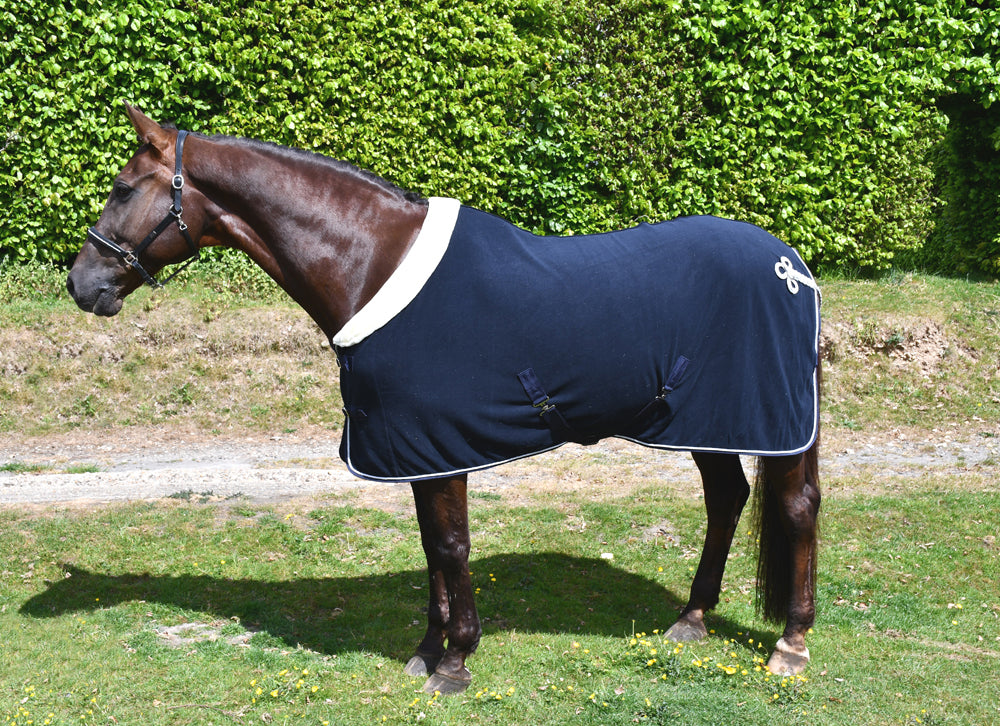 Rhinegold Show Fleece With Fur Collar - 4 colours – Cornish Equestrian ...
